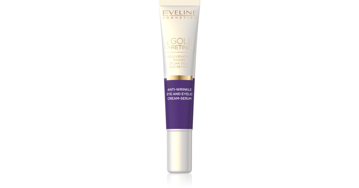 Eveline Cosmetics Gold & Retinol siero in crema antirughe per il ... Eveline Cosmetics Gold & Retinol siero in crema antirughe per il ...