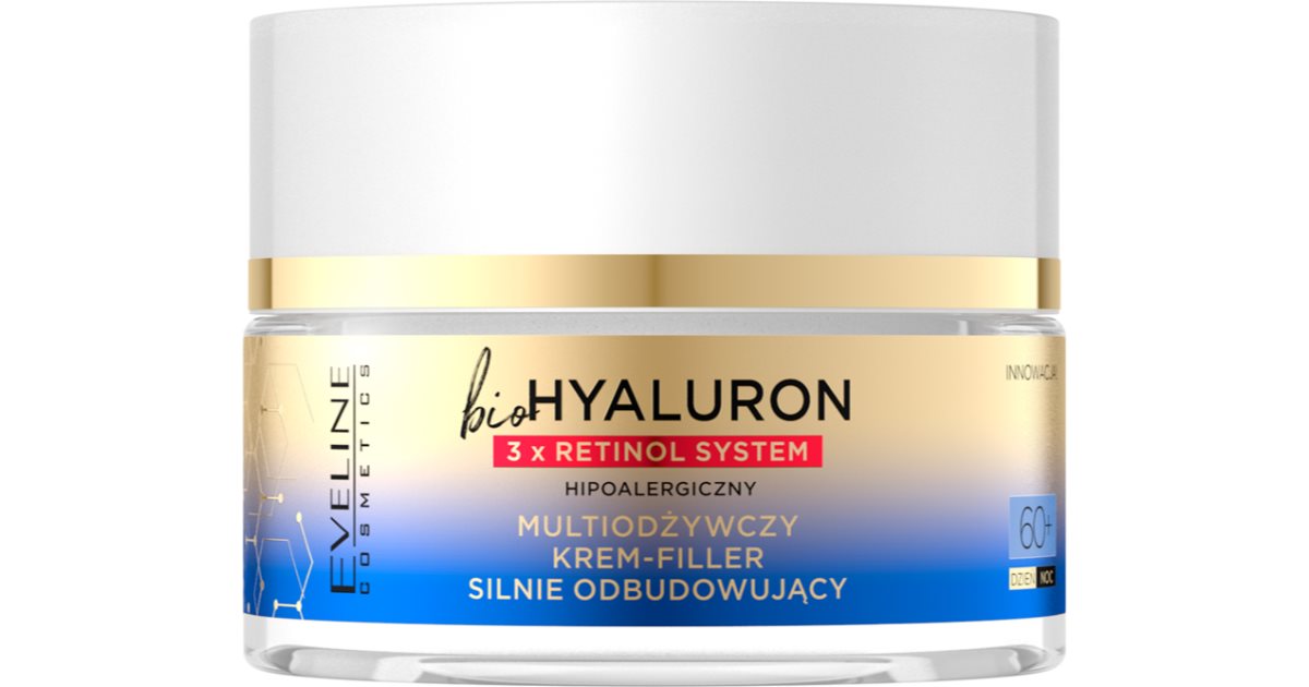 Eveline Cosmetics Bio Hyaluron 3x Retinol System Fornyende creme til ...