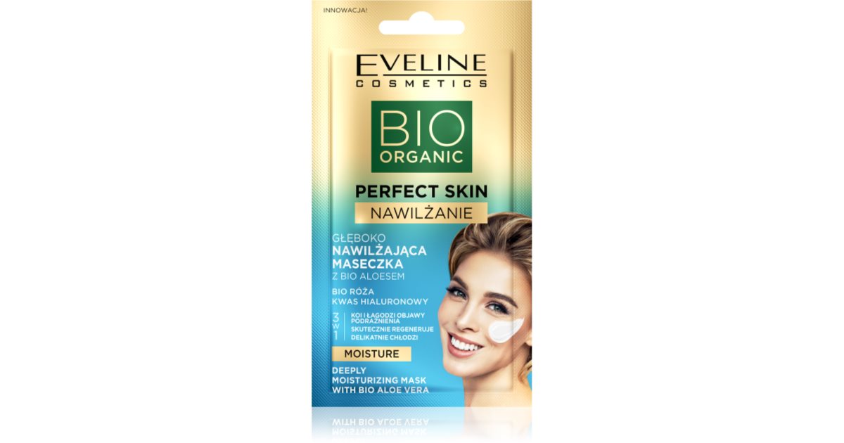 Eveline Cosmetics Perfect Skin Bio Aloe Mascarilla Hidratante Y