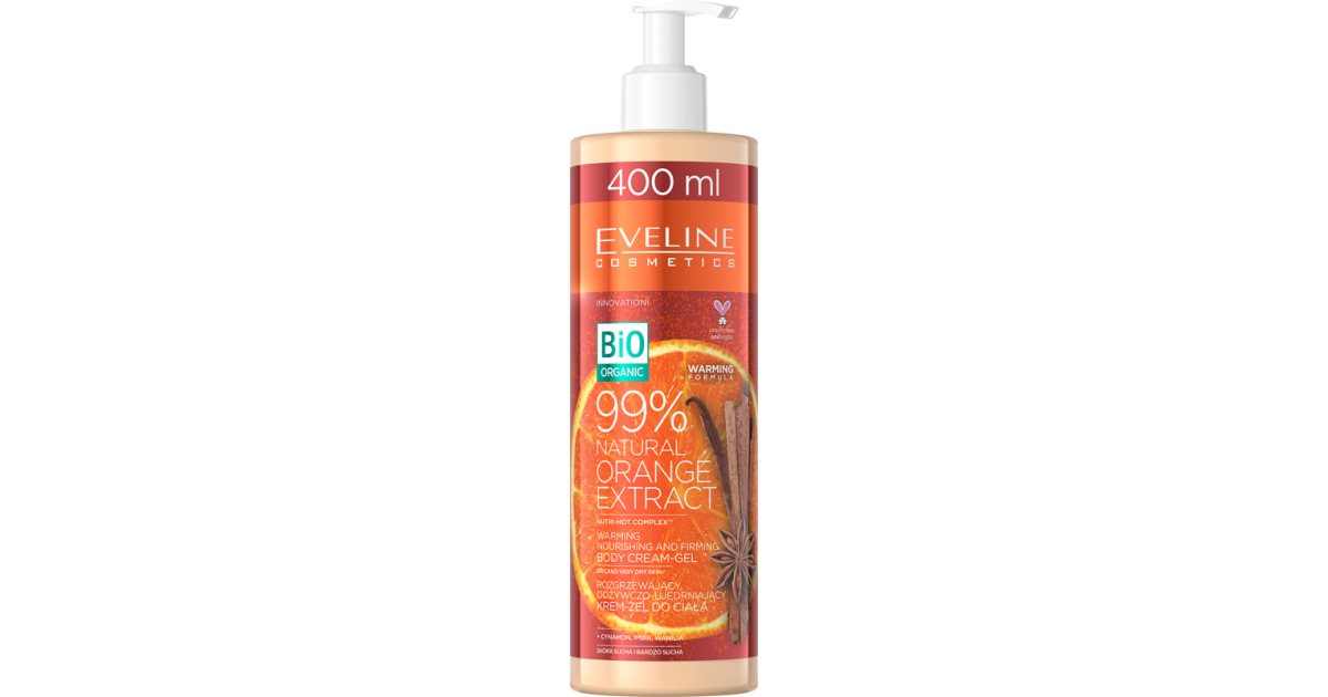 Eveline Cosmetics Bio Organic Natural Orange Extract Nourishing and ...