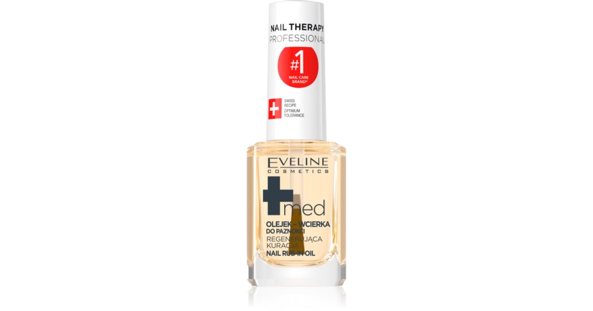 Eveline Cosmetics Nail Therapy Med+ nourishing oil for nails | notino.co.uk
