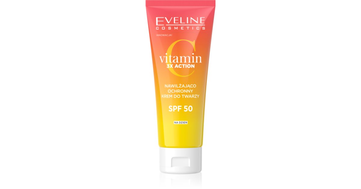Eveline Cosmetics Vitamin C 3x Action hydratační denní krém SPF 50 | notino.cz