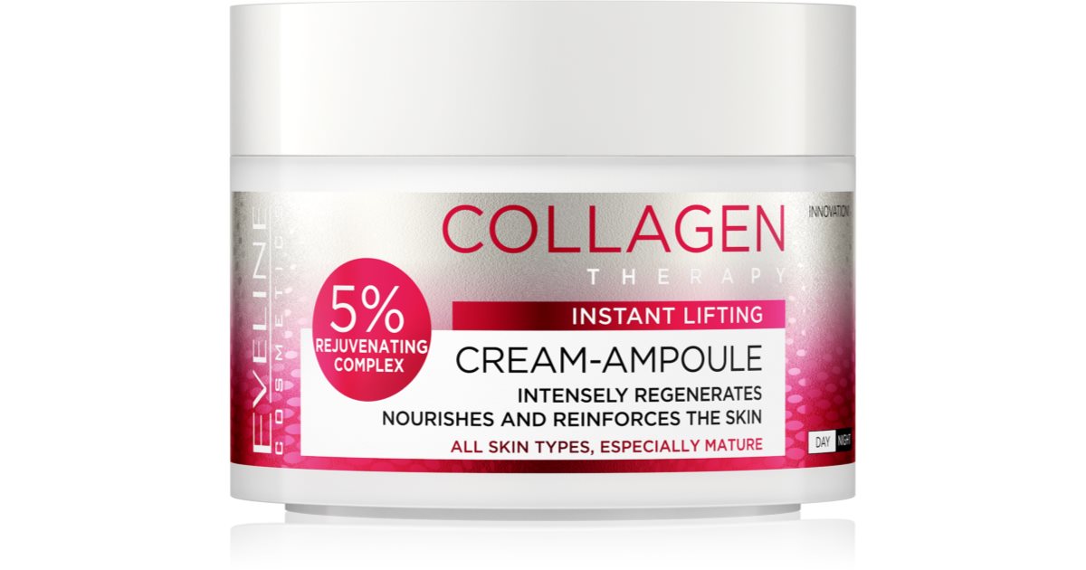 Eveline Cosmetics Cream-Ampoule Collagen intensiv nährende Creme mit ...