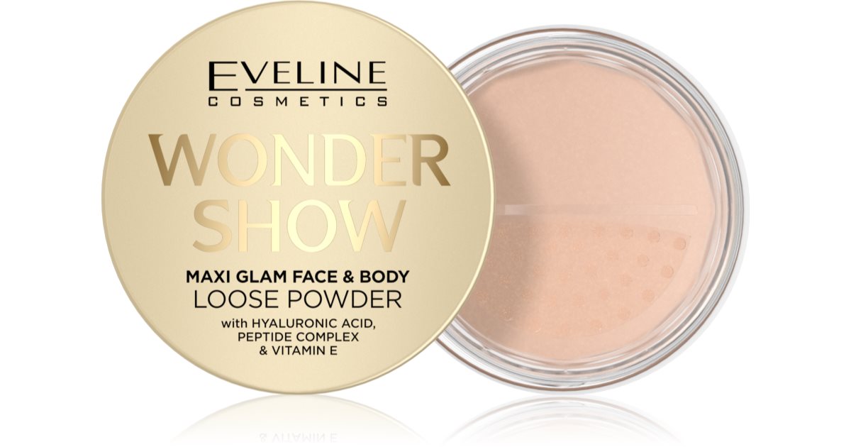 Eveline Cosmetics Wonder Show poudre libre illuminatrice visage et corps | notino.be