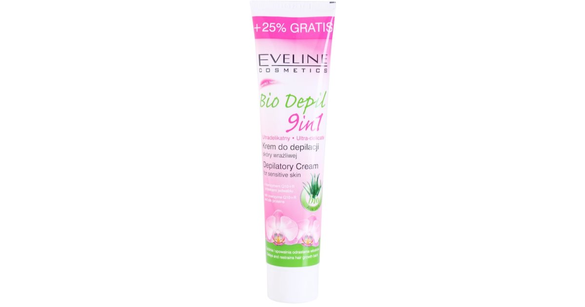 Eveline Cosmetics Bio Depil Hair Removal Cream for Sensitive Skin ...