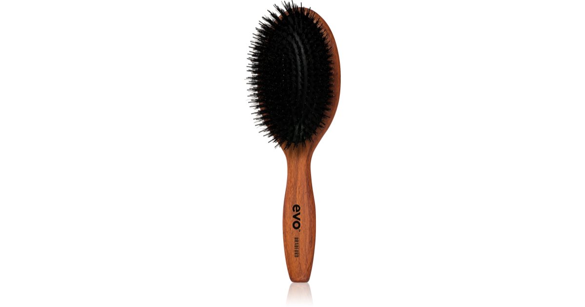 EVO Bradford Pin Bristle Dressing Brush Flache Bürste mit Nylon- und ...