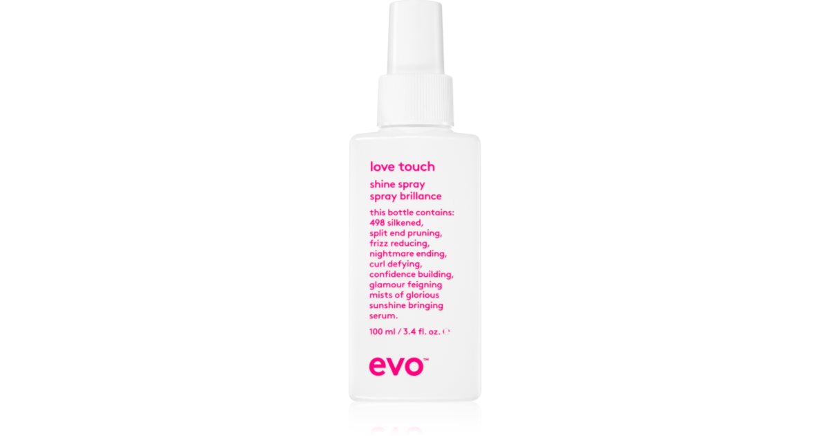 EVO Smooth Love Touch spray para dar brillo para todo tipo de cabello ...