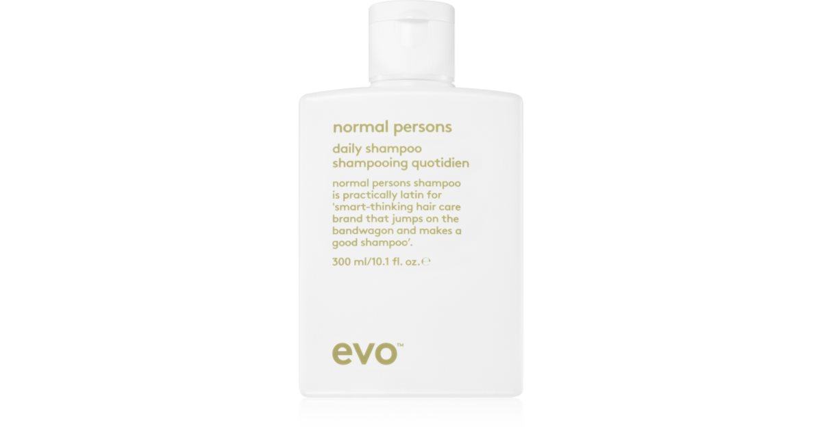 EVO Normal Persons Daily Shampoo champô para uso diário para cabelo ...