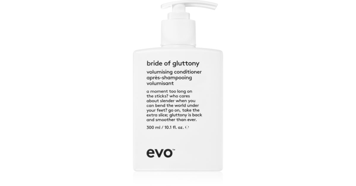 EVO The Therapist Hydrating Shampoo volume conditioner for fine hair ...