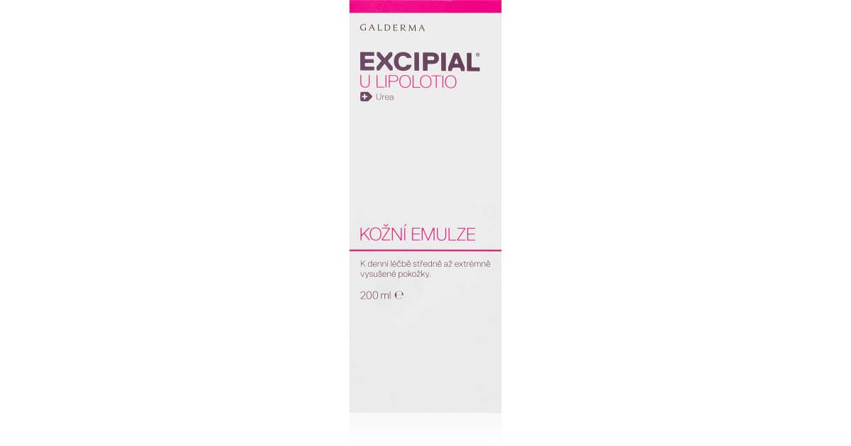 Excipial EXCIPIAL U LIPOLOTIO 40mg/ml kožná emulzia pre citlivú a ...