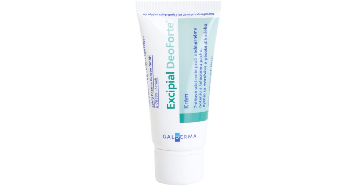 Excipial DeoForte Anti-Perspirant Cream to Treat Excessive Sweating ...