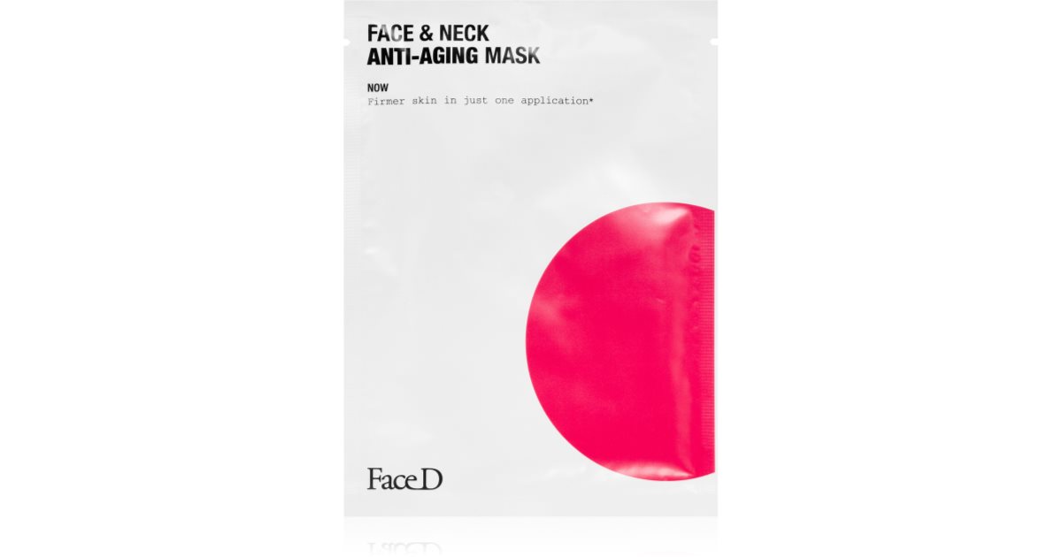Face D Face & Neck sheet mask with anti-ageing effect | notino.co.uk
