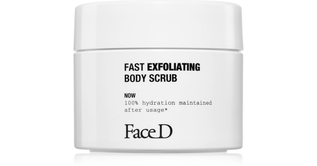 Face D Fast Exfoliating body scrub | notino.co.uk