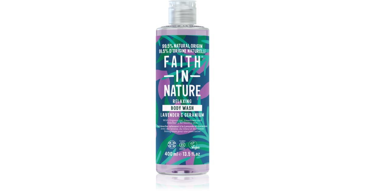 Faith In Nature Lavender & Geranium Relaxing Shower Gel reviews | notino.ie