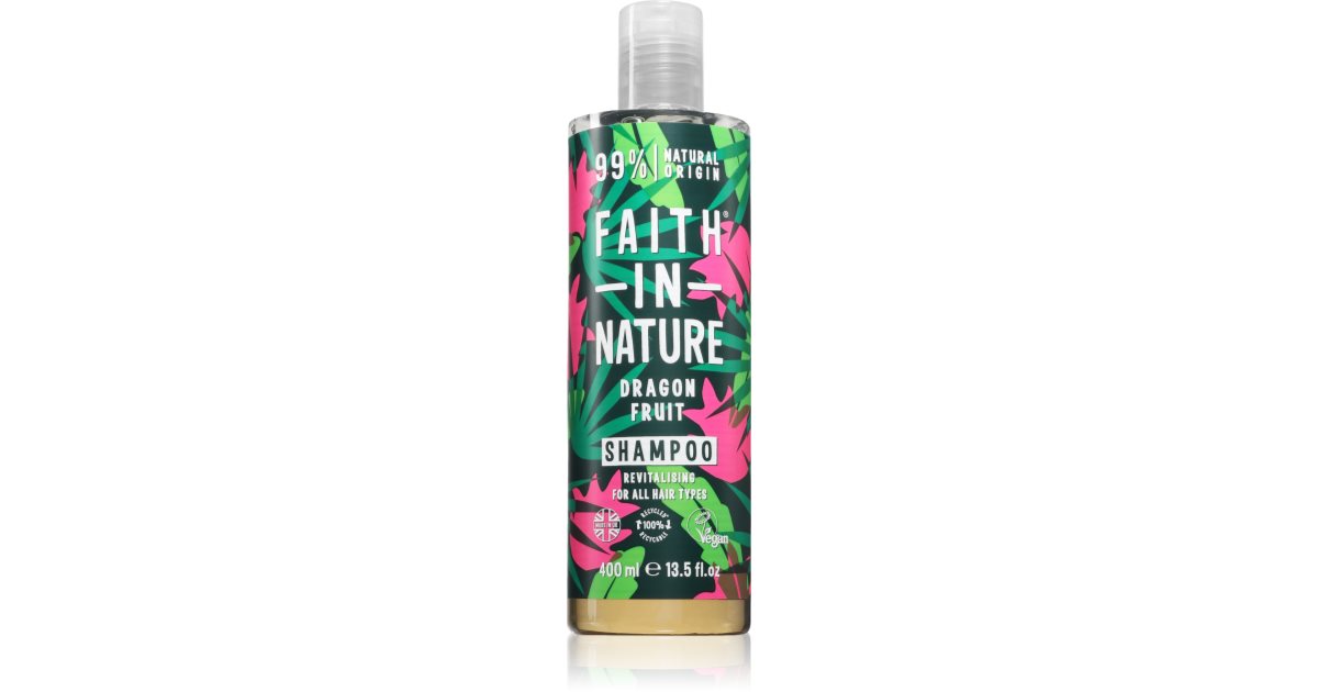 Faith In Nature Dragon Fruit das Reinigungsshampoo für normales bis ...