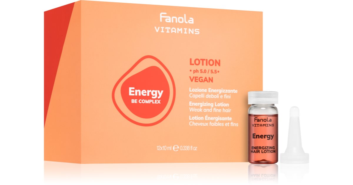 Fanola Vitamins Energizing Lotion | Livrare rapida! | Notino.ro