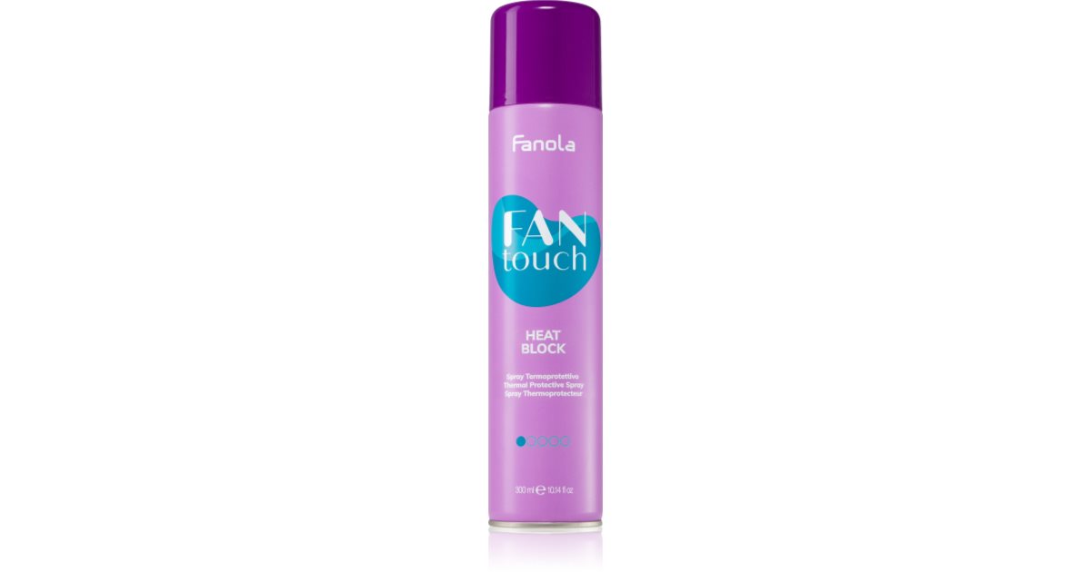 Fanola FAN touch spray cheveux pour protéger les cheveux contre la ...