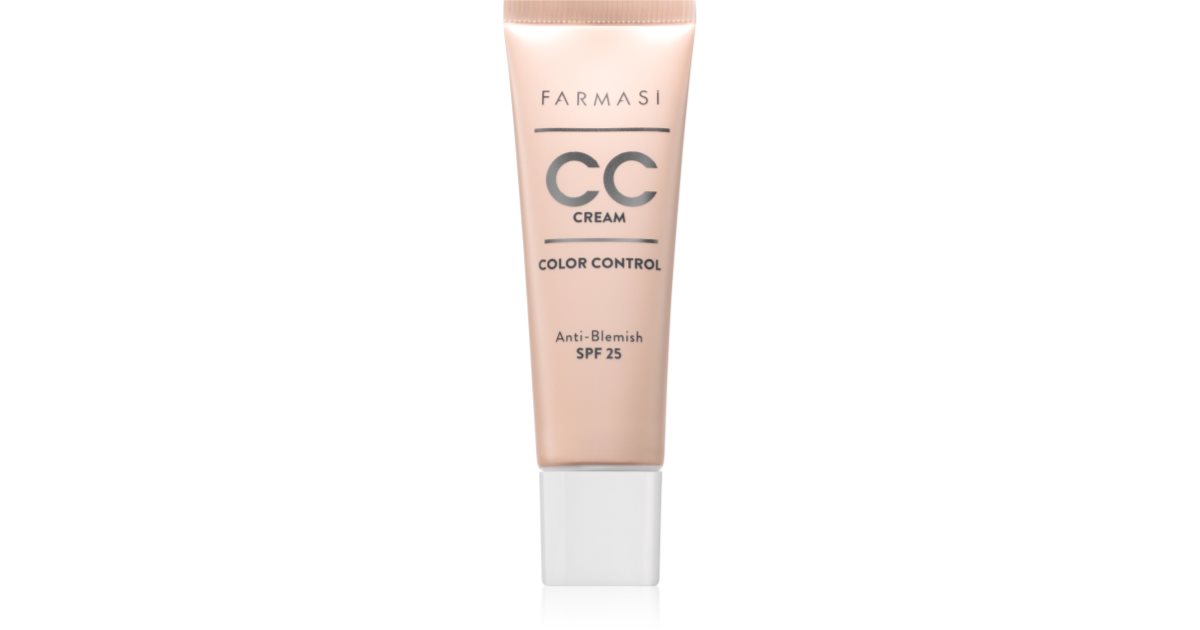 Farmasi Color Control CC crème illuminatrice SPF 25 | notino.fr