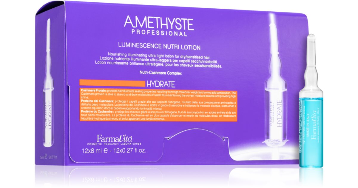 FarmaVita Amethyste Hydrate Conditioner for Fine and Dry Hair in ...