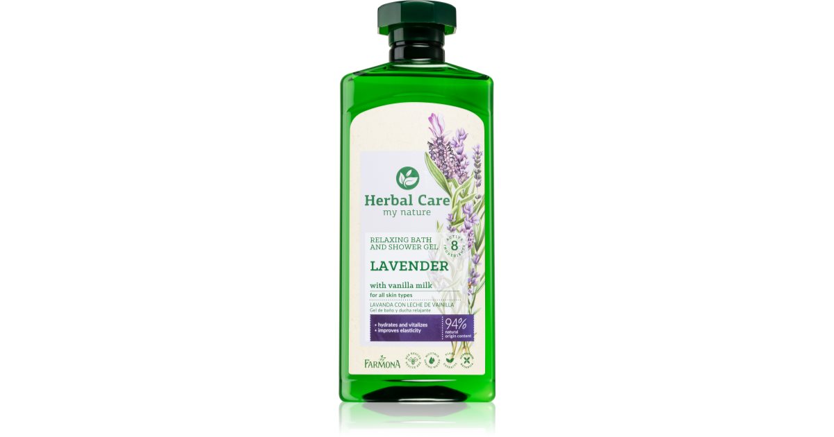 Farmona Herbal Care Lavender shower and bath gel with lavender | notino ...