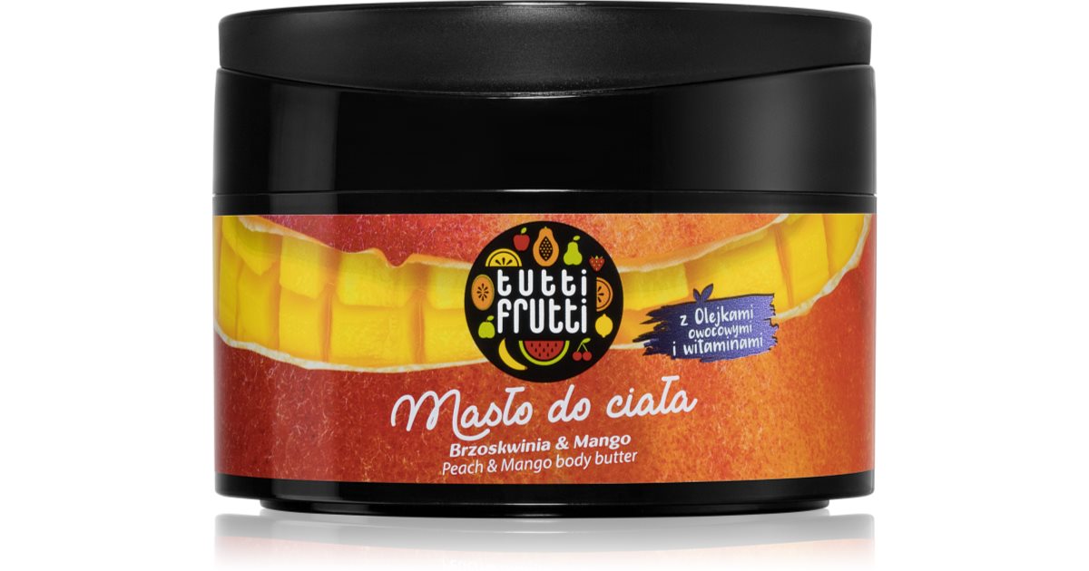 Farmona Tutti Frutti Peach & Mango masło do ciała Farmona Tutti Frutti Peach & Mango masło do ciała