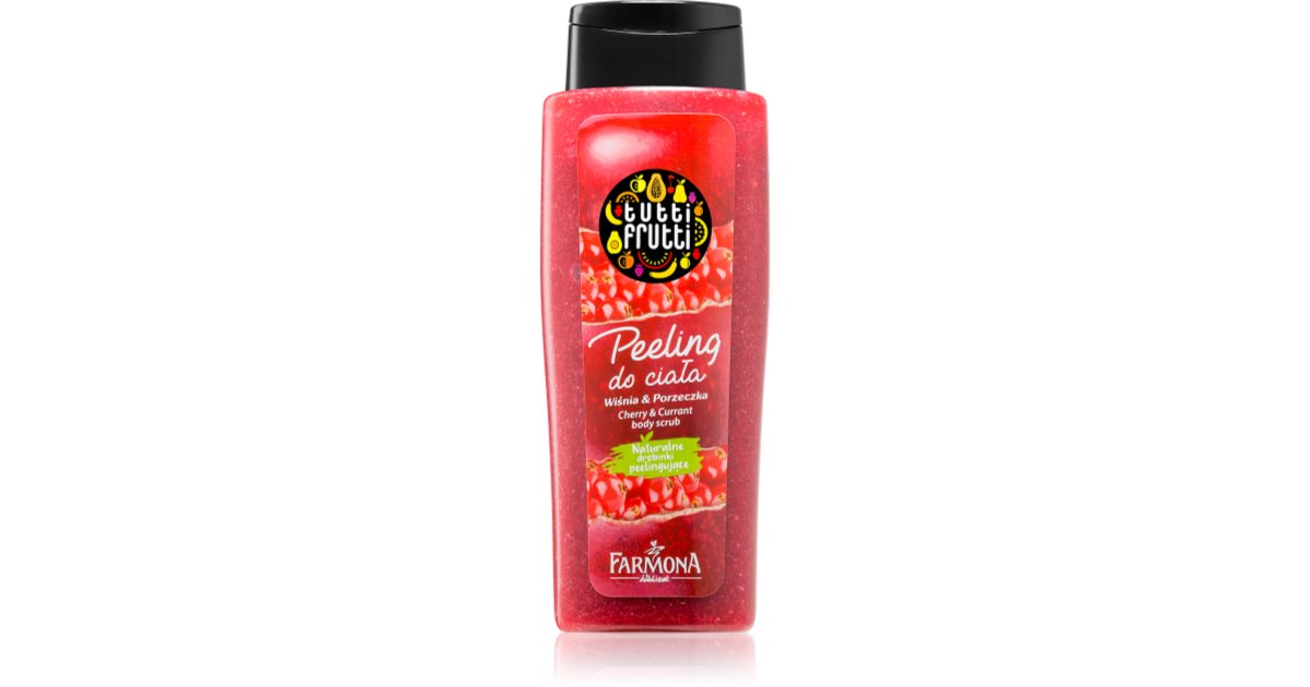 Farmona Tutti Frutti Cherry & Currant tělový peeling | notino.cz
