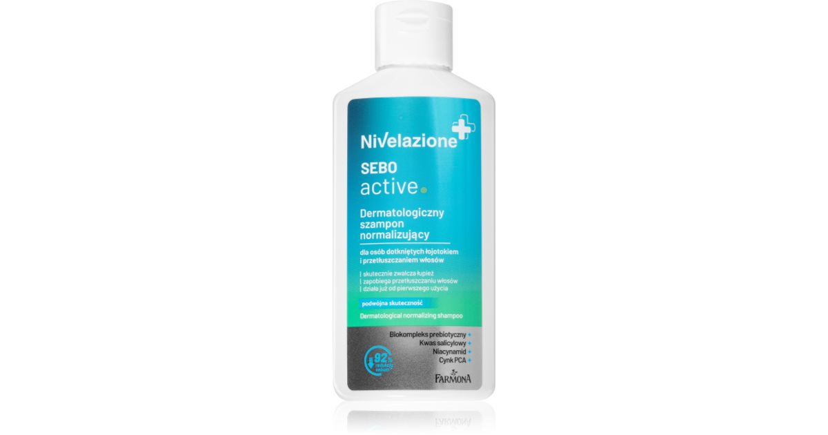 Farmona Nivelazione Sebo Active normalising shampoo for oily and ...