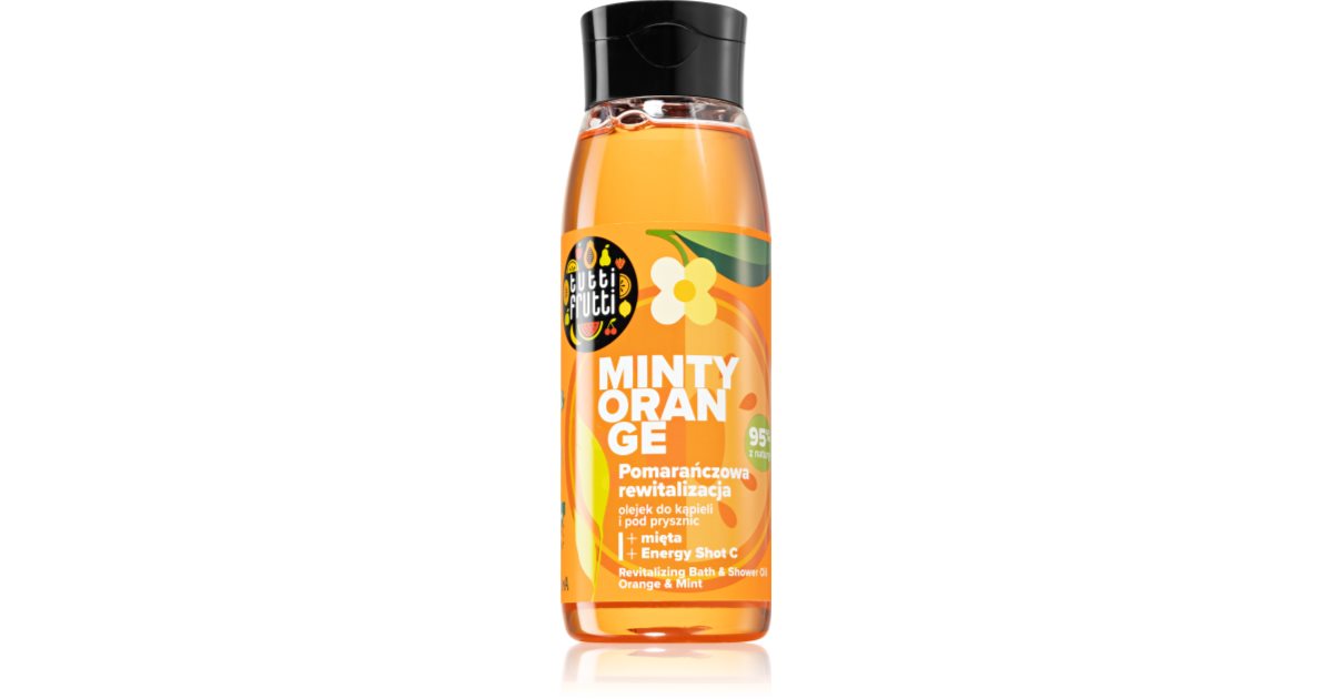 Farmona Tutti Frutti Minty Orange virkistävä suihkuöljy arvostelu ...