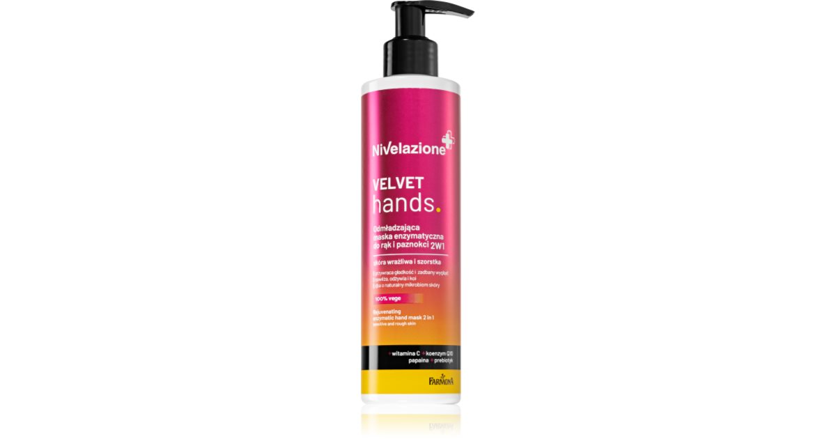 Farmona Nivelazione Velvet Hands enzymatic peel mask for hands | notino ...