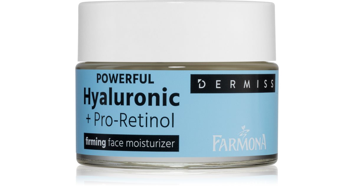 Farmona Dermiss Powerful Hyaluronic + Pro-Retinol crema rassodante viso ...