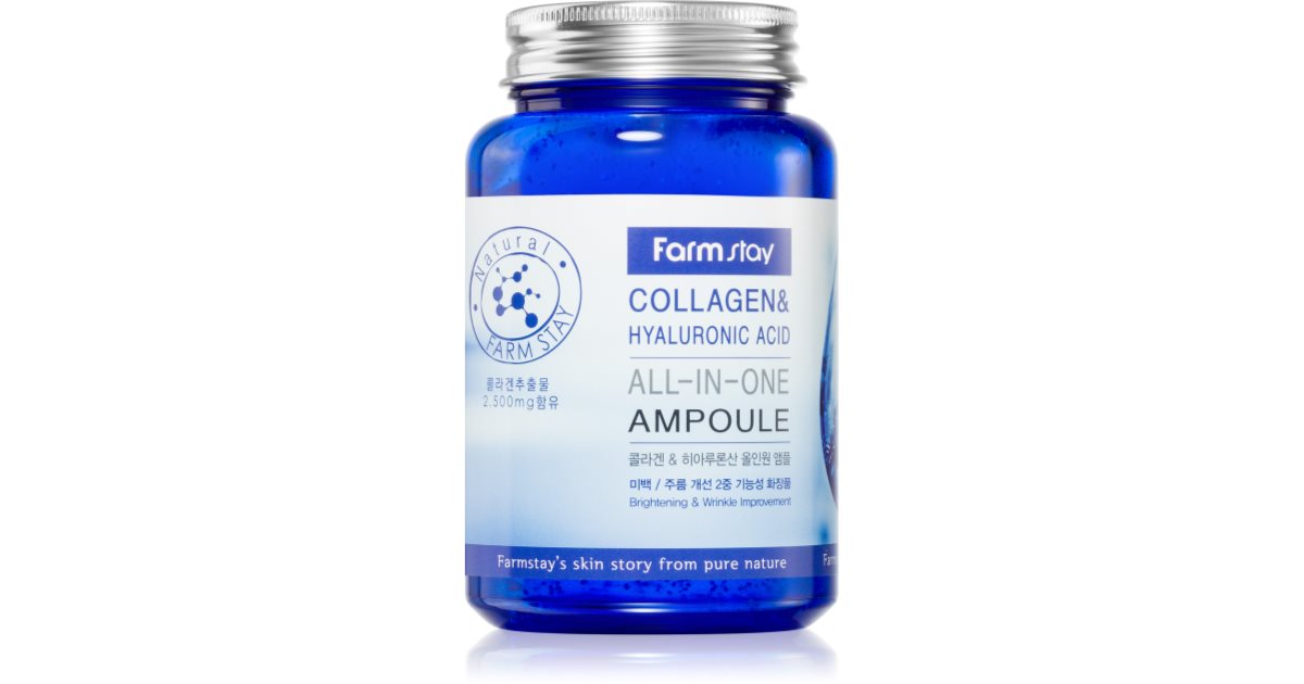 Farmstay Collagen & Hyaluronic Acid All-In-One Ampoule ...