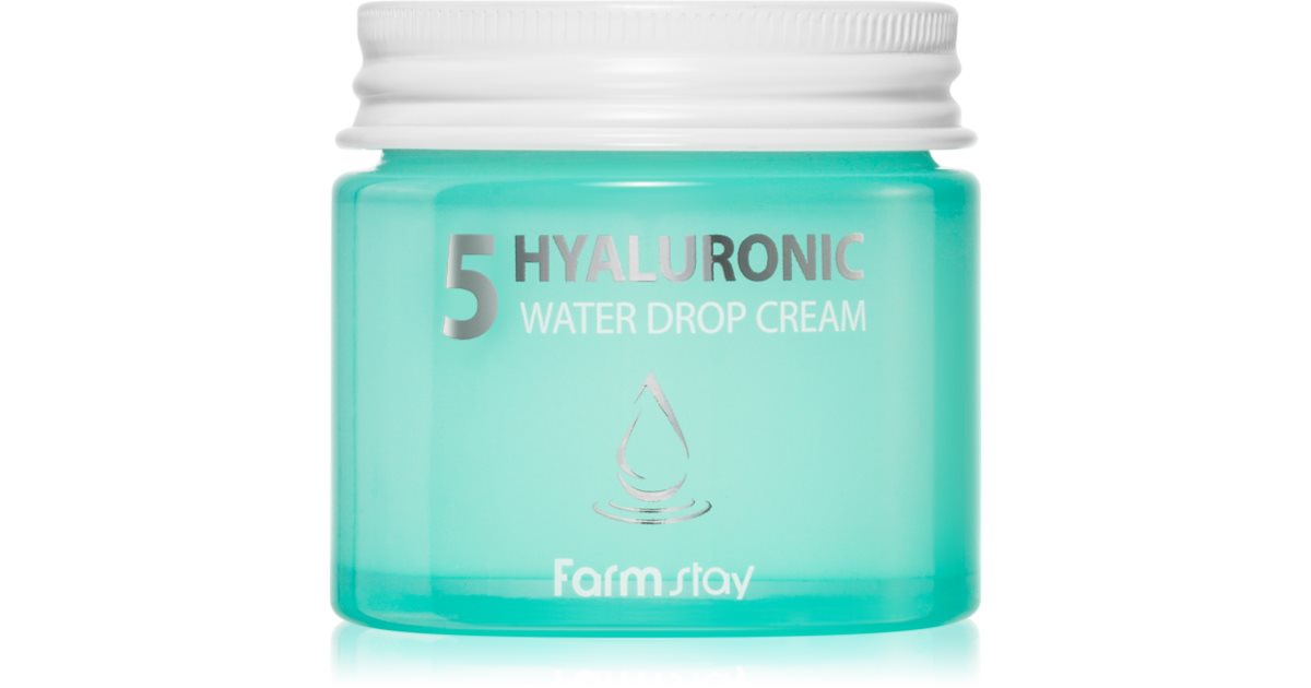 Farmstay Hyaluronic Water Drop Cream face cream with hyaluronic acid ...
