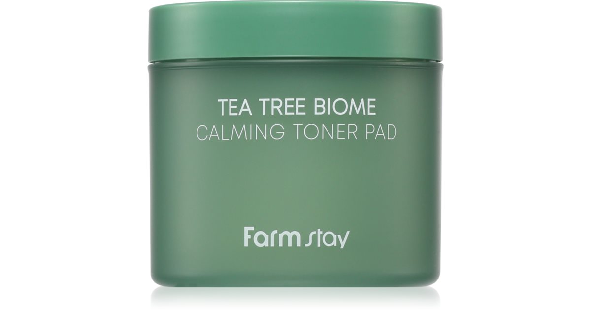 Farmstay Tea Tree Biome tonisierende Pads zur Beruhigung der Haut ...