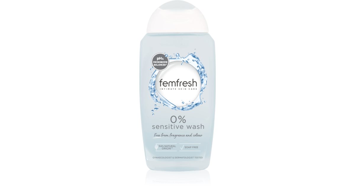 Femfresh Sensitive emulsione detergente per l'igiene intima | notino.it