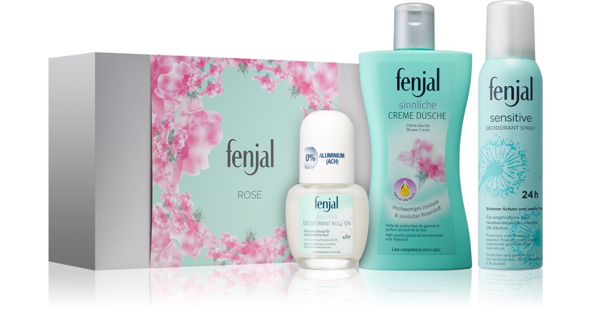 Fenjal Rose Cosmetic Set II. for Women | notino.co.uk