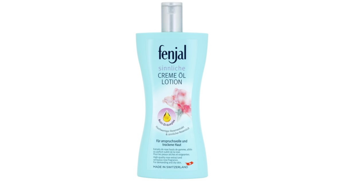 Fenjal Rose Oil-Based Body Lotion | notino.co.uk