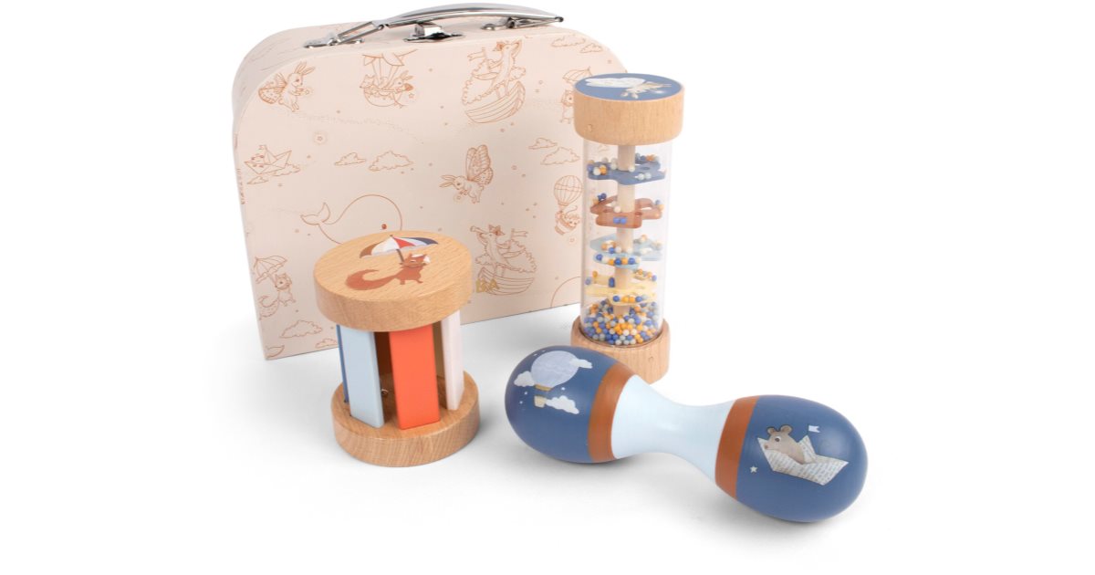 FILIBABBA Play Set My First Wooden Sensory Toys set pentru copii ...