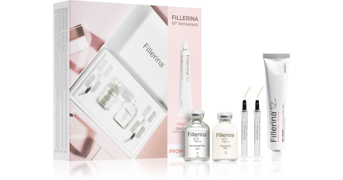 Fillerina Densifying Filler Grade 5 economy pack for filling wrinkles ...