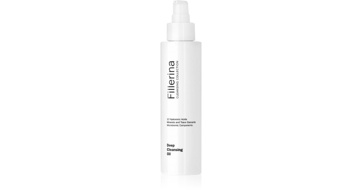 Fillerina Cleansing Deep Cleansing Oil huile démaquillante purifiante ...