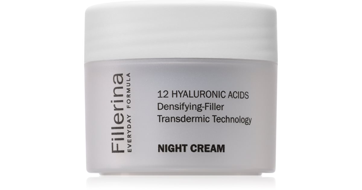 Fillerina Everyday Formula Night Cream night cream with hyaluronic acid ...