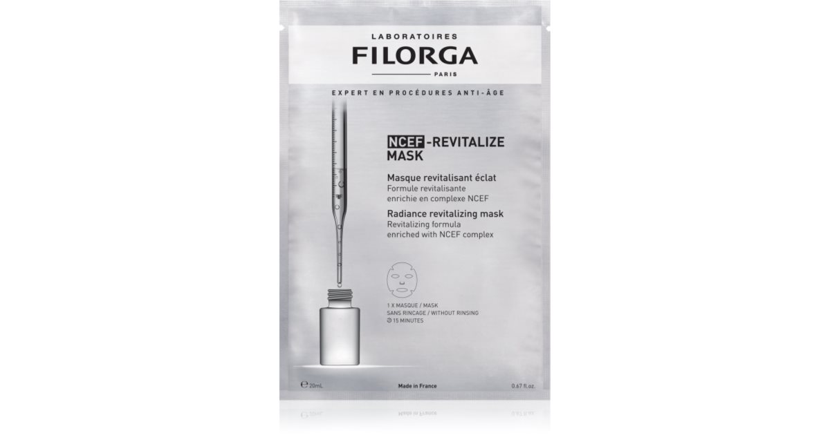 FILORGA NCEF -REVITALIZE SHEET MASK Revitalizing Mask with a ...