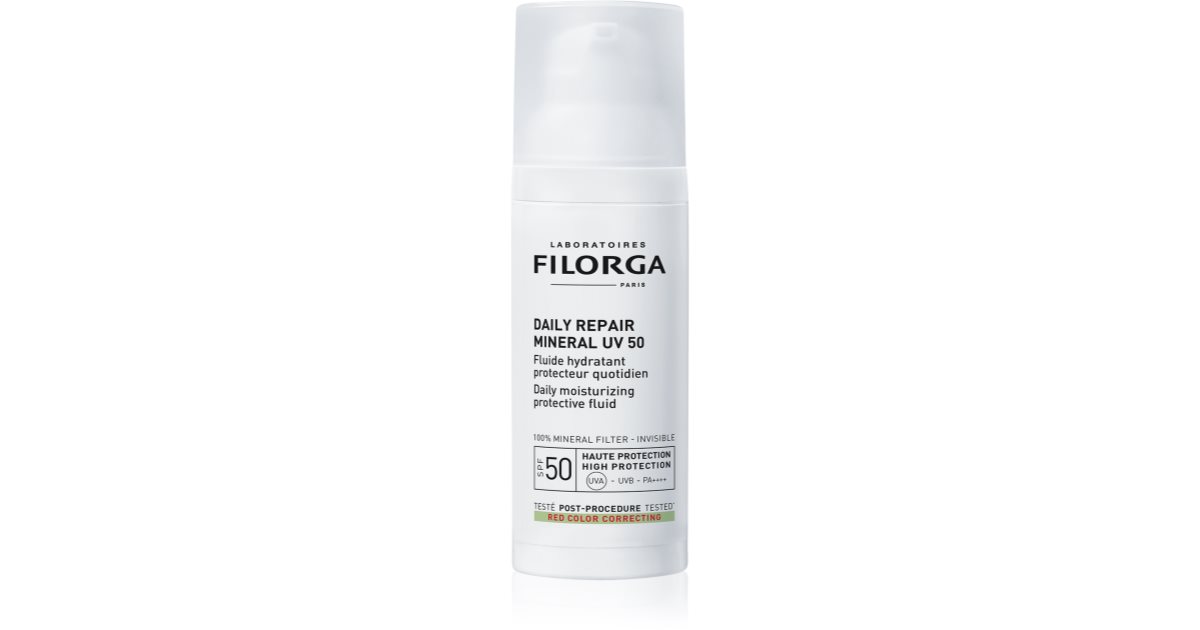 FILORGA DAILY REPAIR MINERAL UV 50 fluide protecteur pour un effet ...