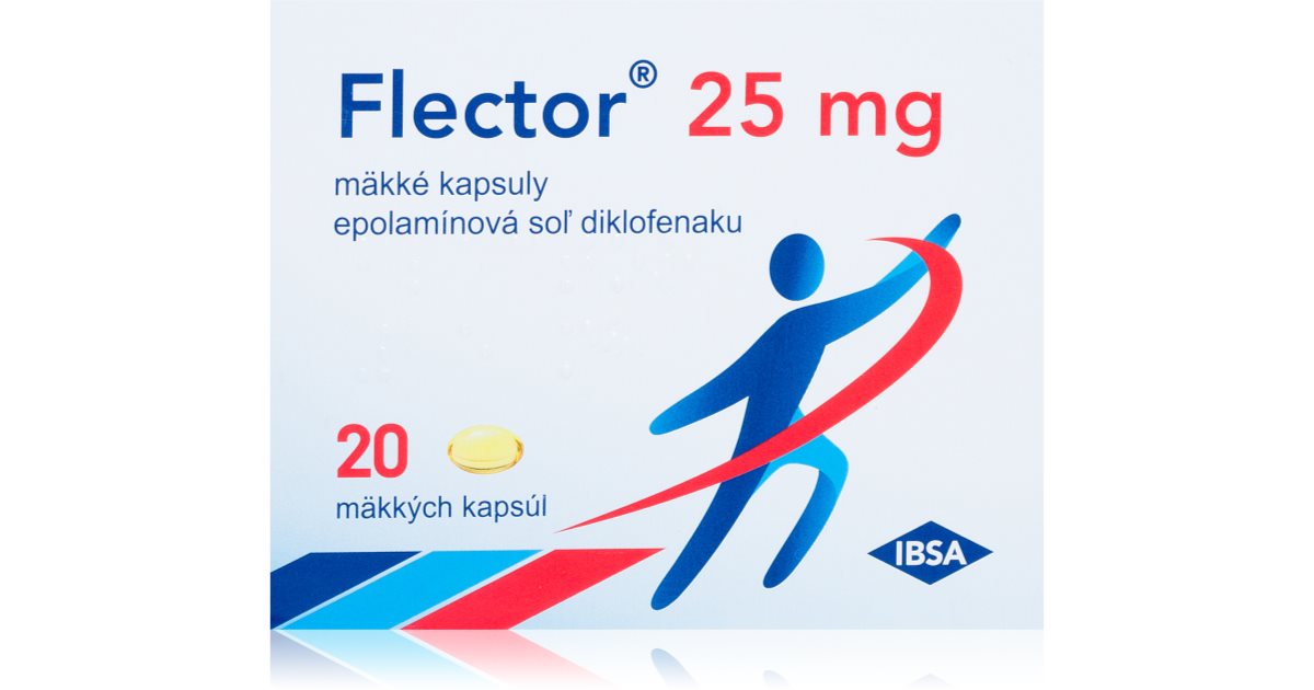 Flector EP Flector EP 25mg kapsuly | notino.sk