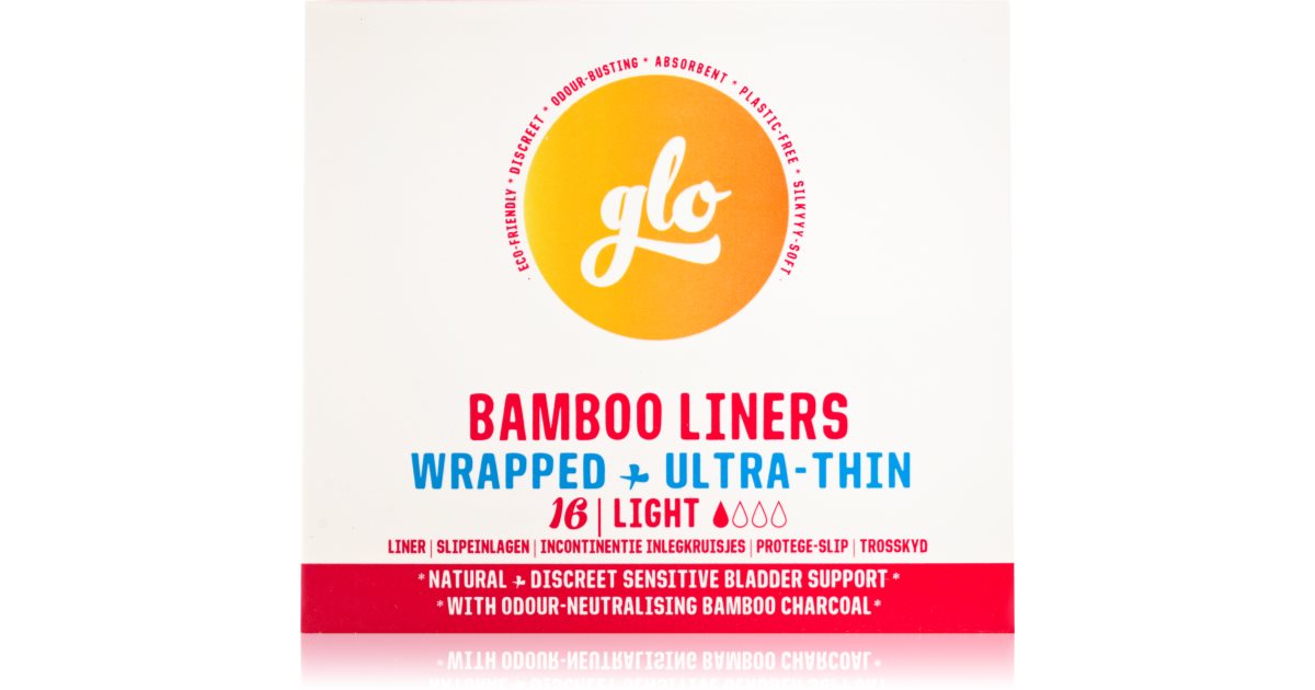 FLO GLO Bamboo Liners panty liners | notino.co.uk