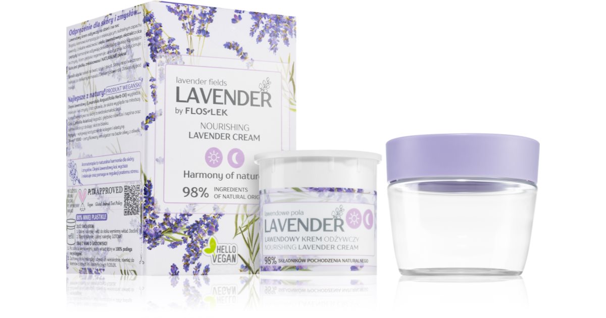 FlosLek Laboratorium Lavender maitinamasis kremas su levandomis | notino.lt