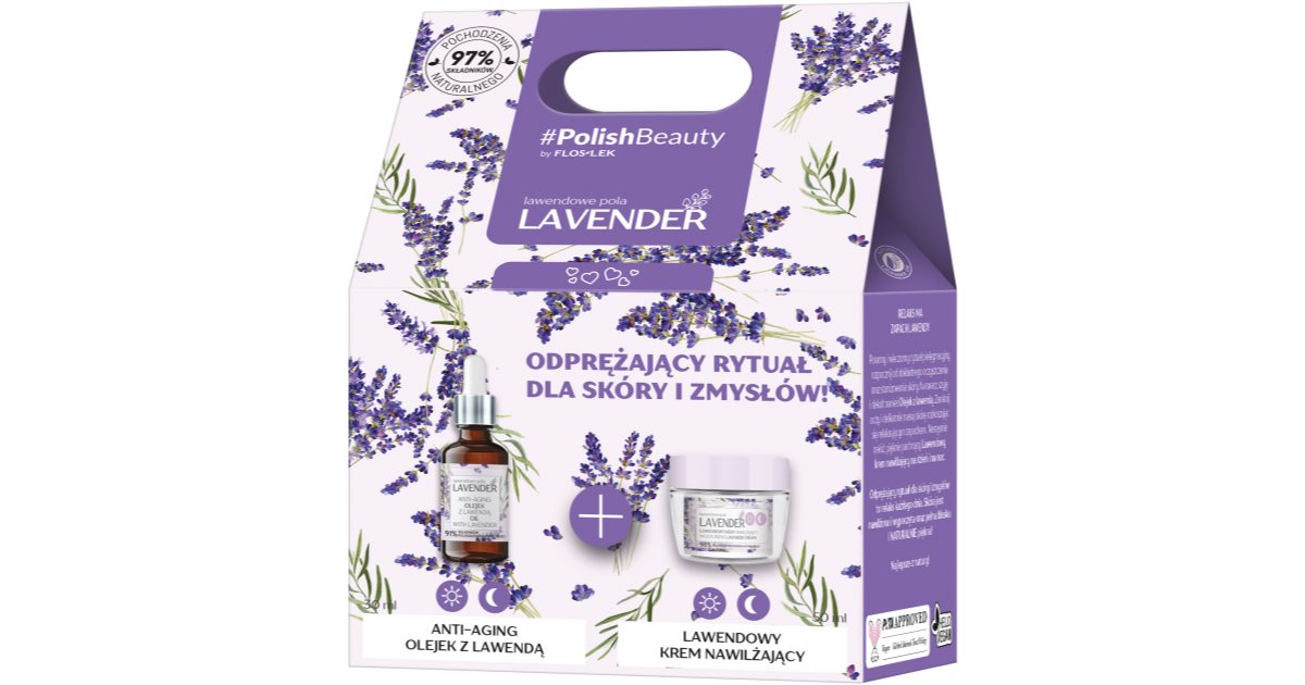 FlosLek Laboratorium Lavender Gift Set with lavender | notino.ie