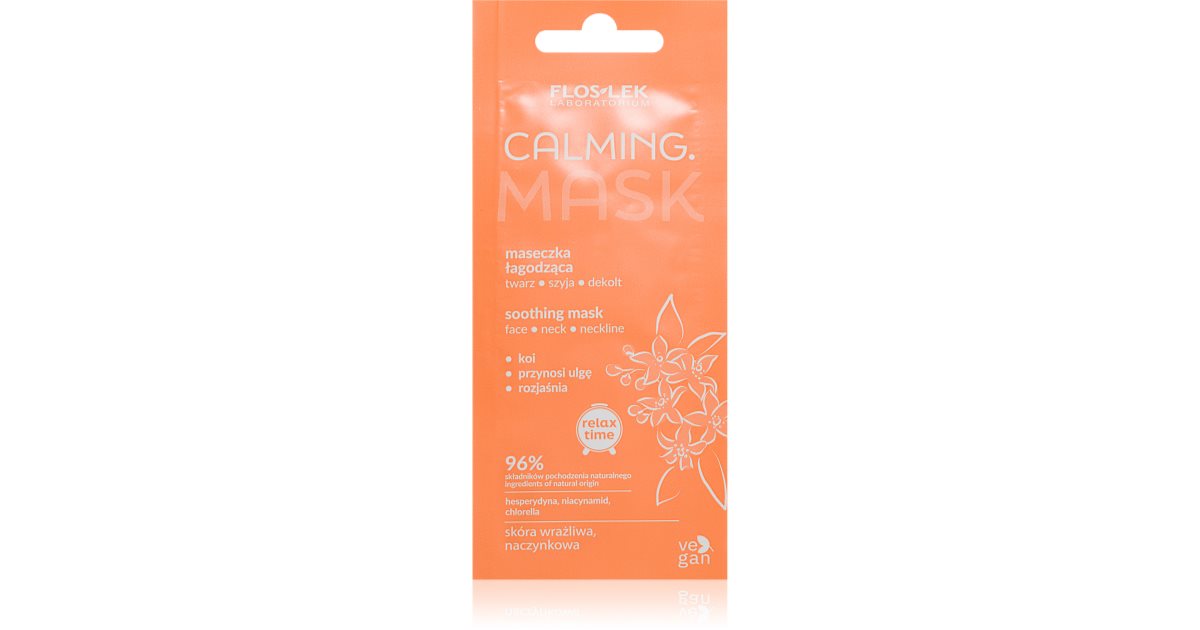 FlosLek Laboratorium Calming soothing mask for sensitive skin | notino ...