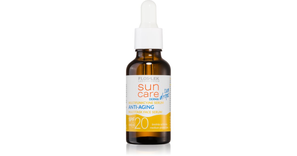 FlosLek Laboratorium Sun Care Derma Sun Drops sérum protector con ...