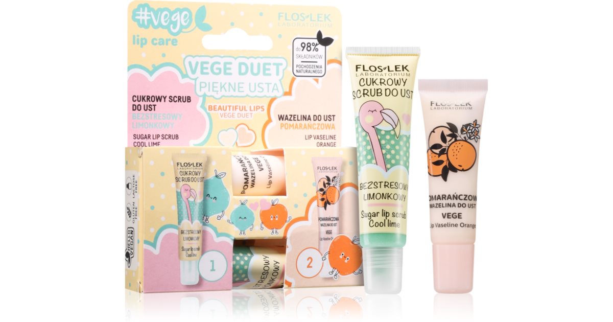 FlosLek Laboratorium Set Vege Duet kit per labbra | notino.it