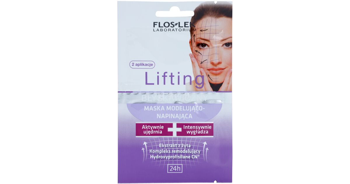 FlosLek Laboratorium Lifting Immediate Face Mask With Remodelling ...